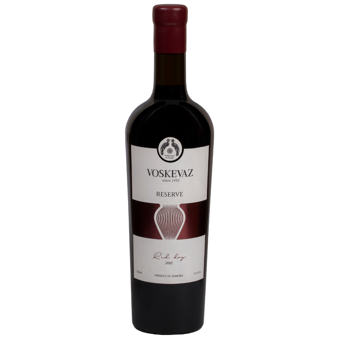 Voskevaz Reserve red dry 2017 - Armenische Weine - Drinkrituals.de